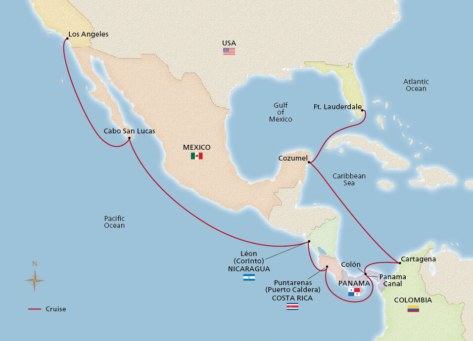 Panama Canal & the Pacific Coast Ocean Cruise Dates & Pricing